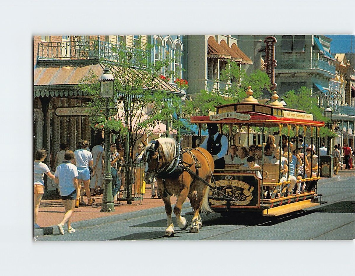 Disney World Main Street Trolley Disneyworld Main Street Trolley