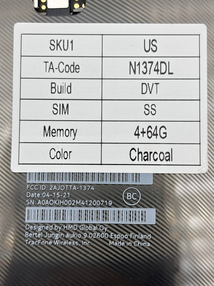 Nokia G300 5G Android Smartphone 6.5" HD LCD Tracfone Locked Phone 16MP ...