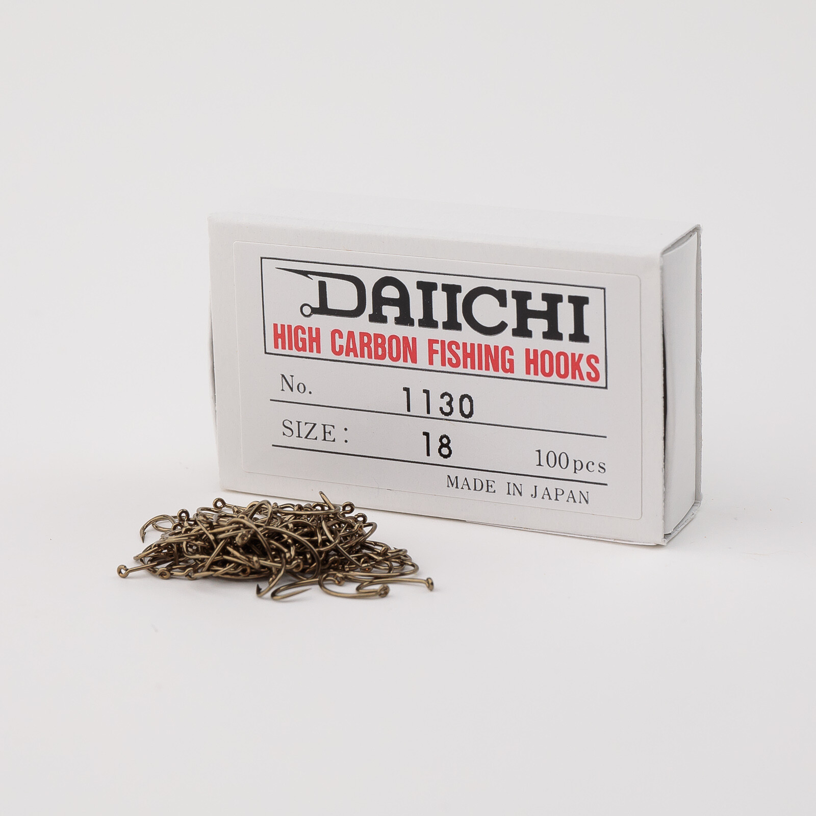 Daiichi 1130 Scud Hooks - Quantity 100 - All Sizes - Free Shipping ...