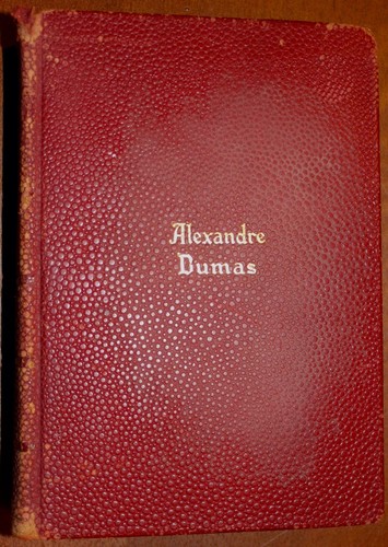 The Works Of Alexandre Dumas Rare 1927 100+ Short Stories Red Leather ...