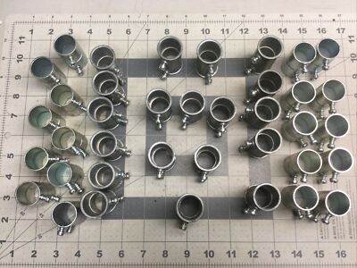 LOT OF 38 -3/4" EMT Conduit Set Screw Coupling Coupler Die Cast Zinc ...