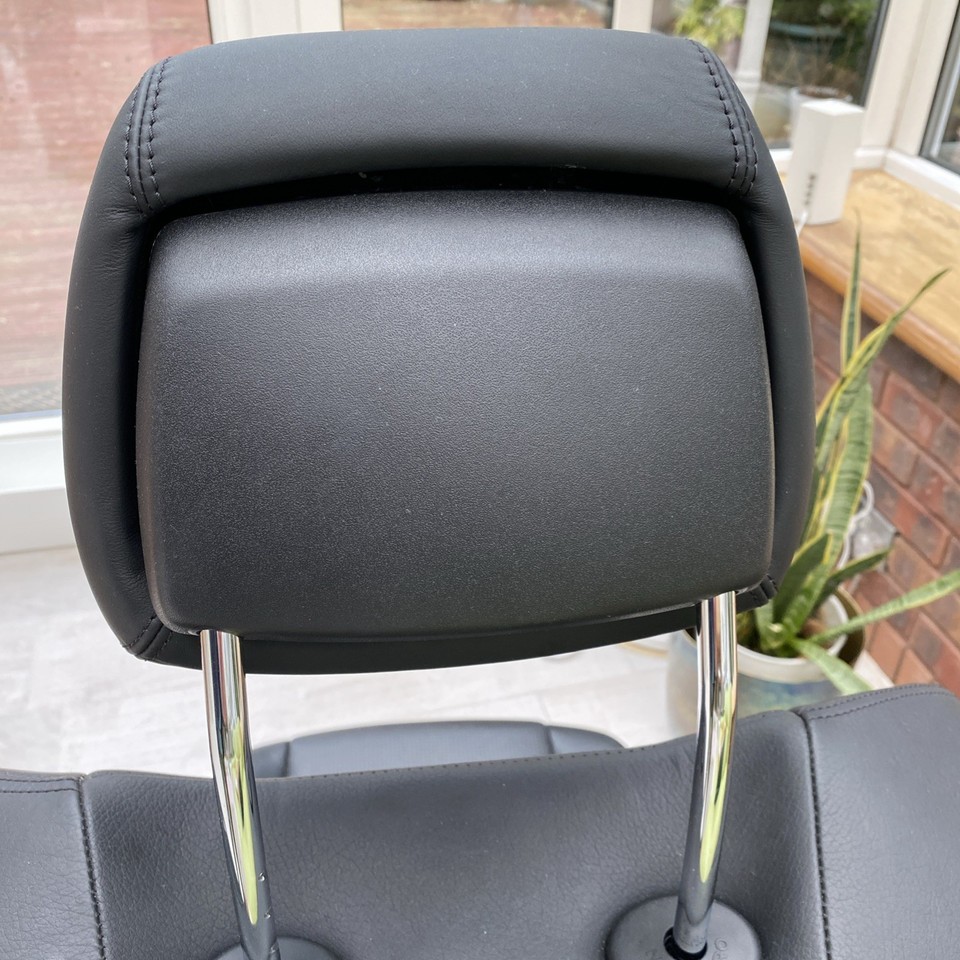 Front Seat Mercedes W212 E63 AMG Right O/S Leather Black Memory | eBay UK