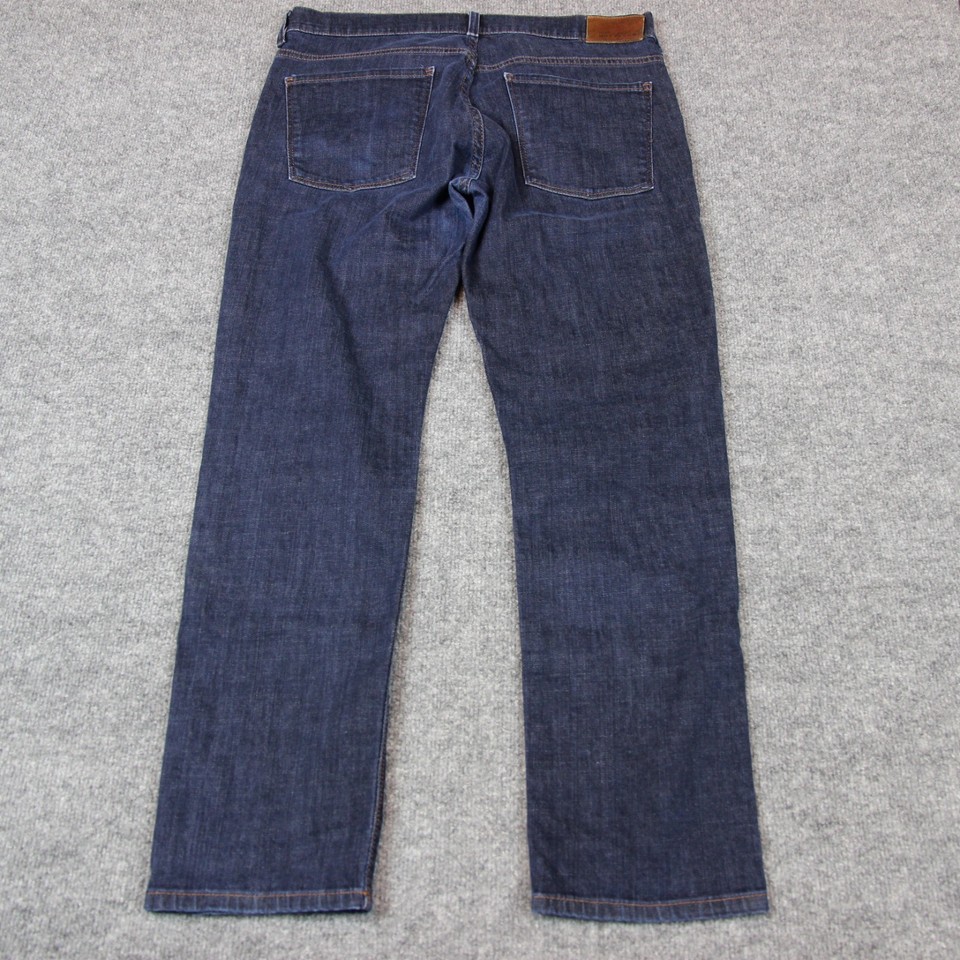 Mott & Bow Jeans Men's 34x30 (Actual 34X28) Slim Dark Blue Denim ...