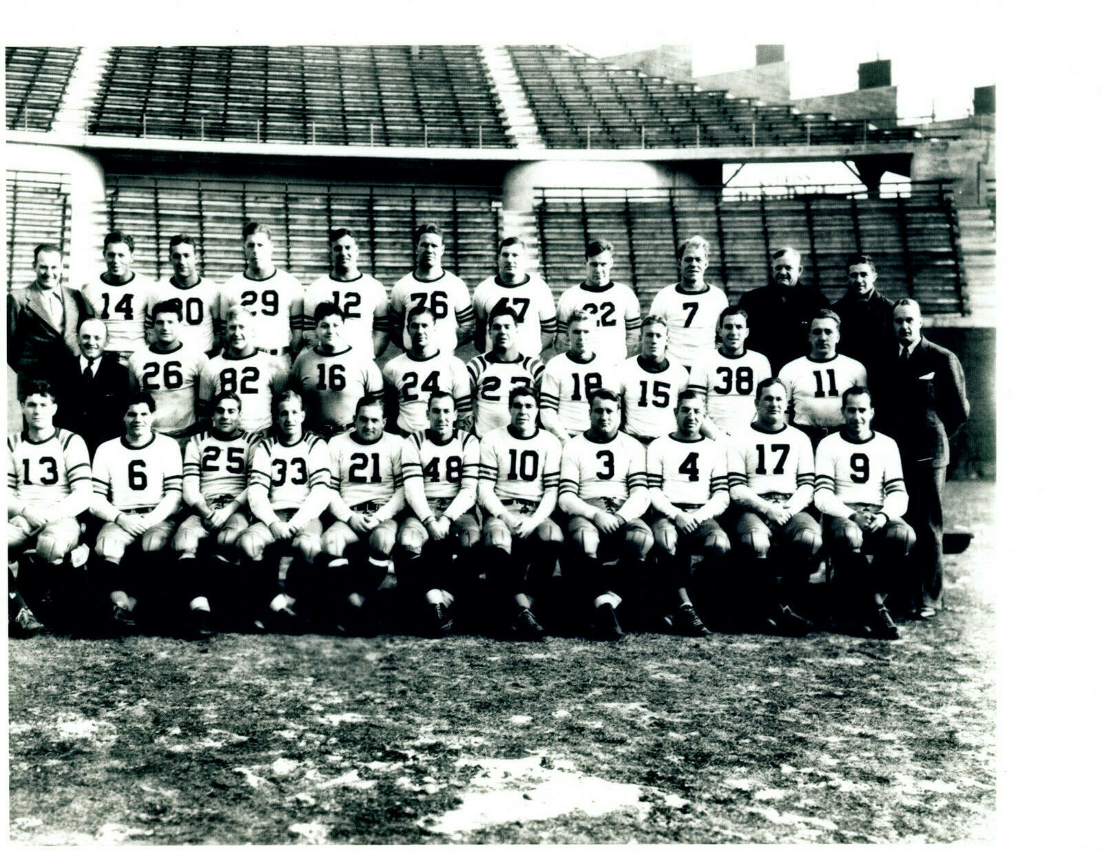 1937 CHICAGO BEARS TEAM 8X10 PHOTO FOOTBALL NFL ILLINOIS | eBay