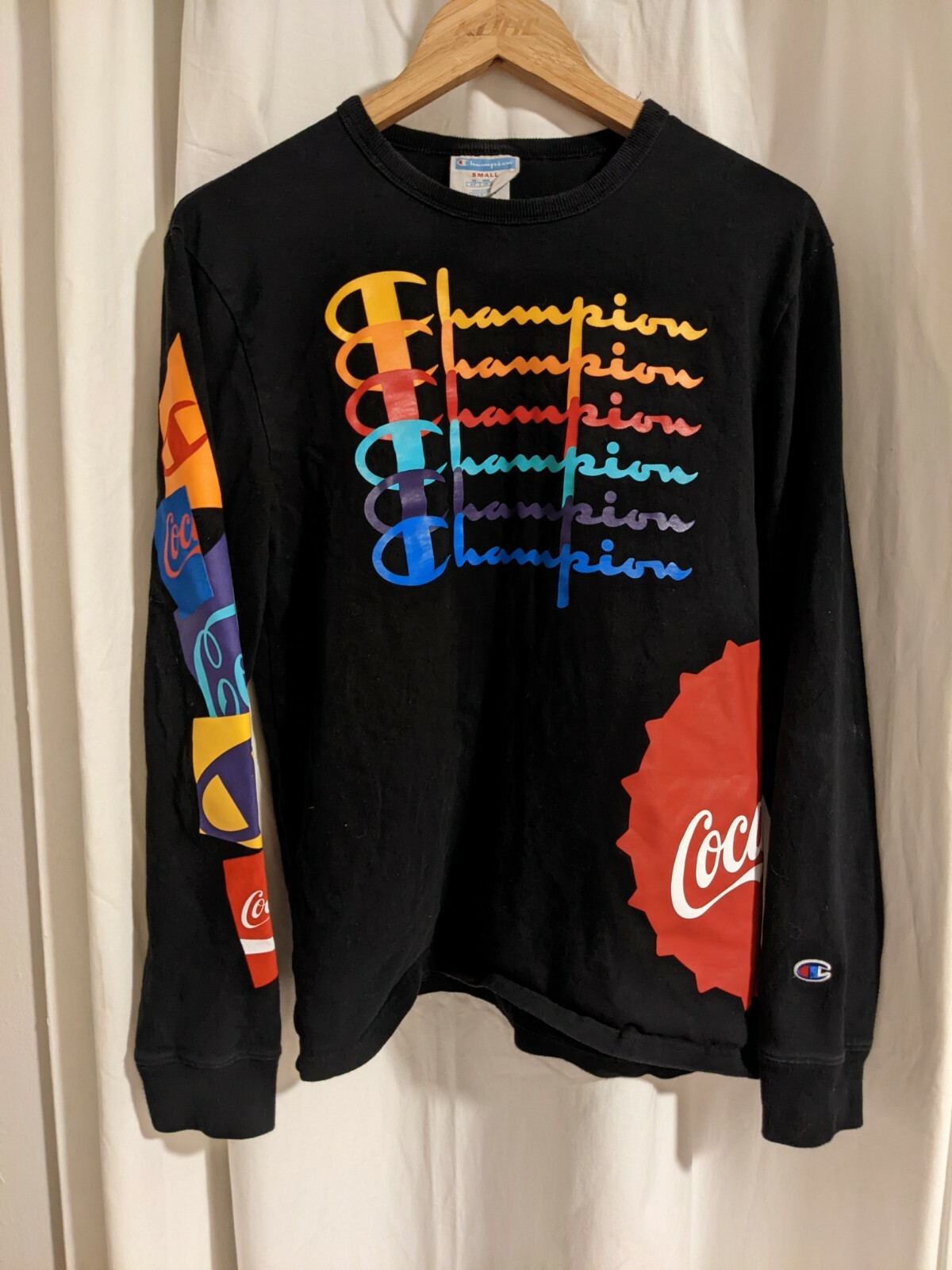 Champion Limited Edition Coca-Cola Retro Men’s Long S… - Gem