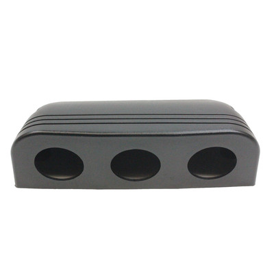 Triple Hole Surface Mount Inlet Socket Heavy Duty Plastic 30mm Diameter ...