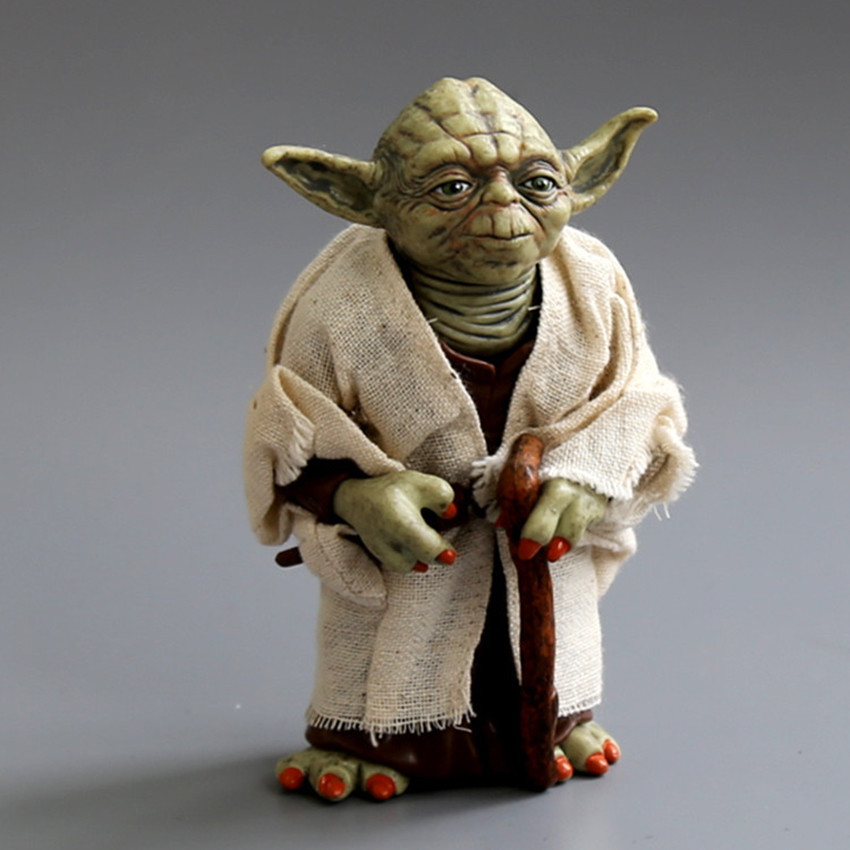 Star Wars Master Yoda PVC Action Figure Toys Yoda Model Collectible ...