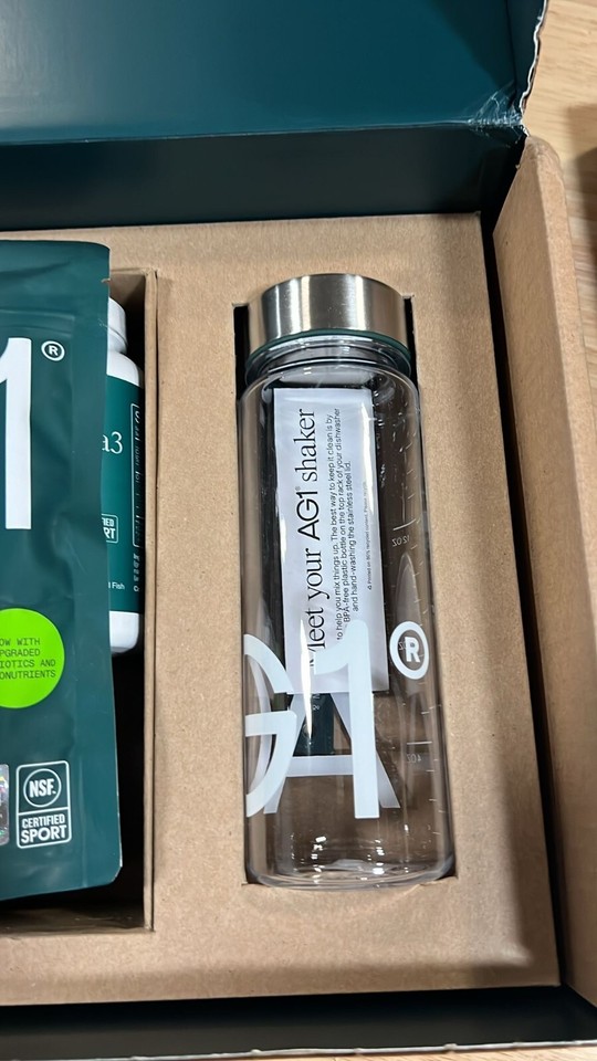 Athletic Greens AG1 Complete Kit AG1 Pouch Full Foundation Stack Kit Free Ship | eBay