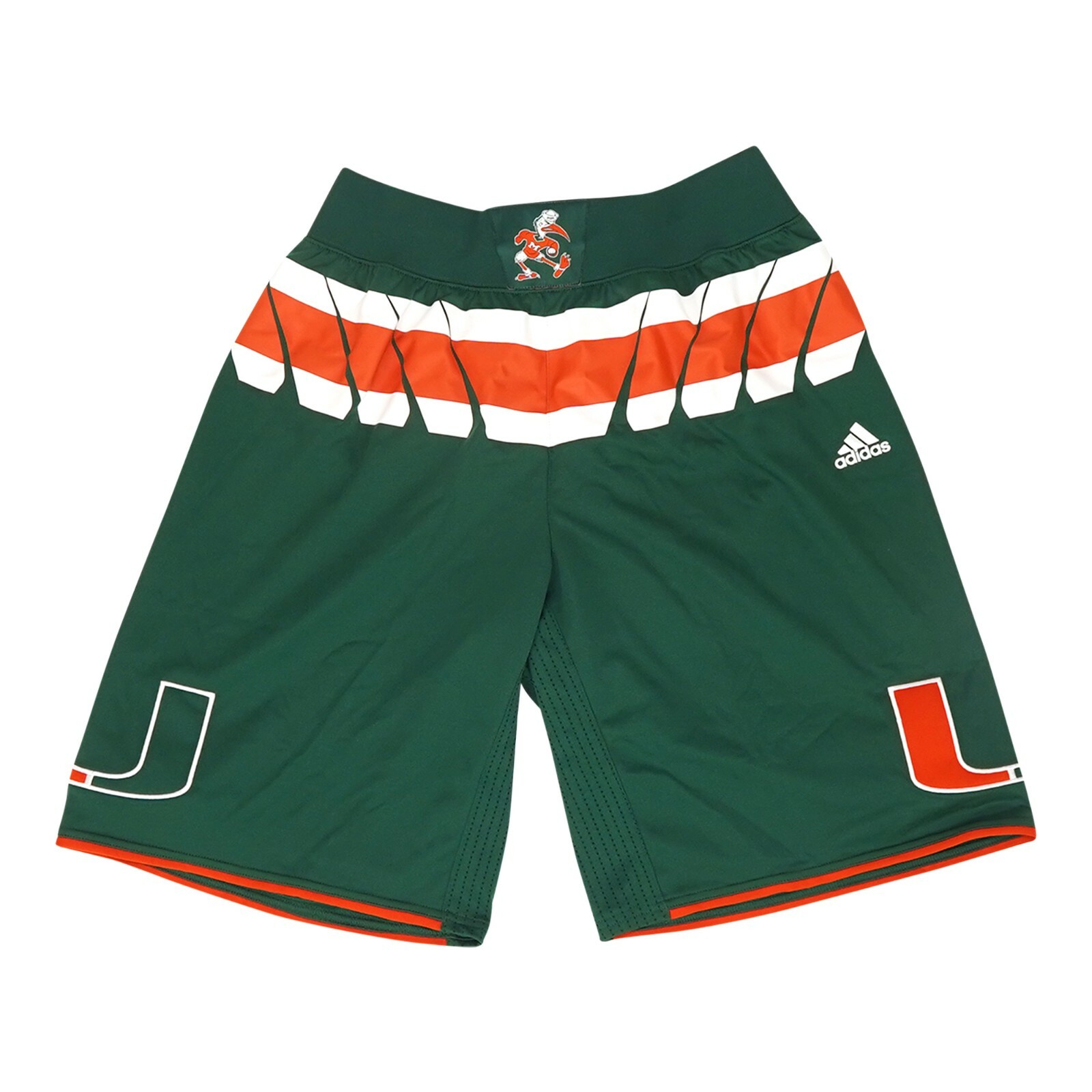 Miami Hurricanes Men's Primary Logo Dark Green Basketball Performance ...