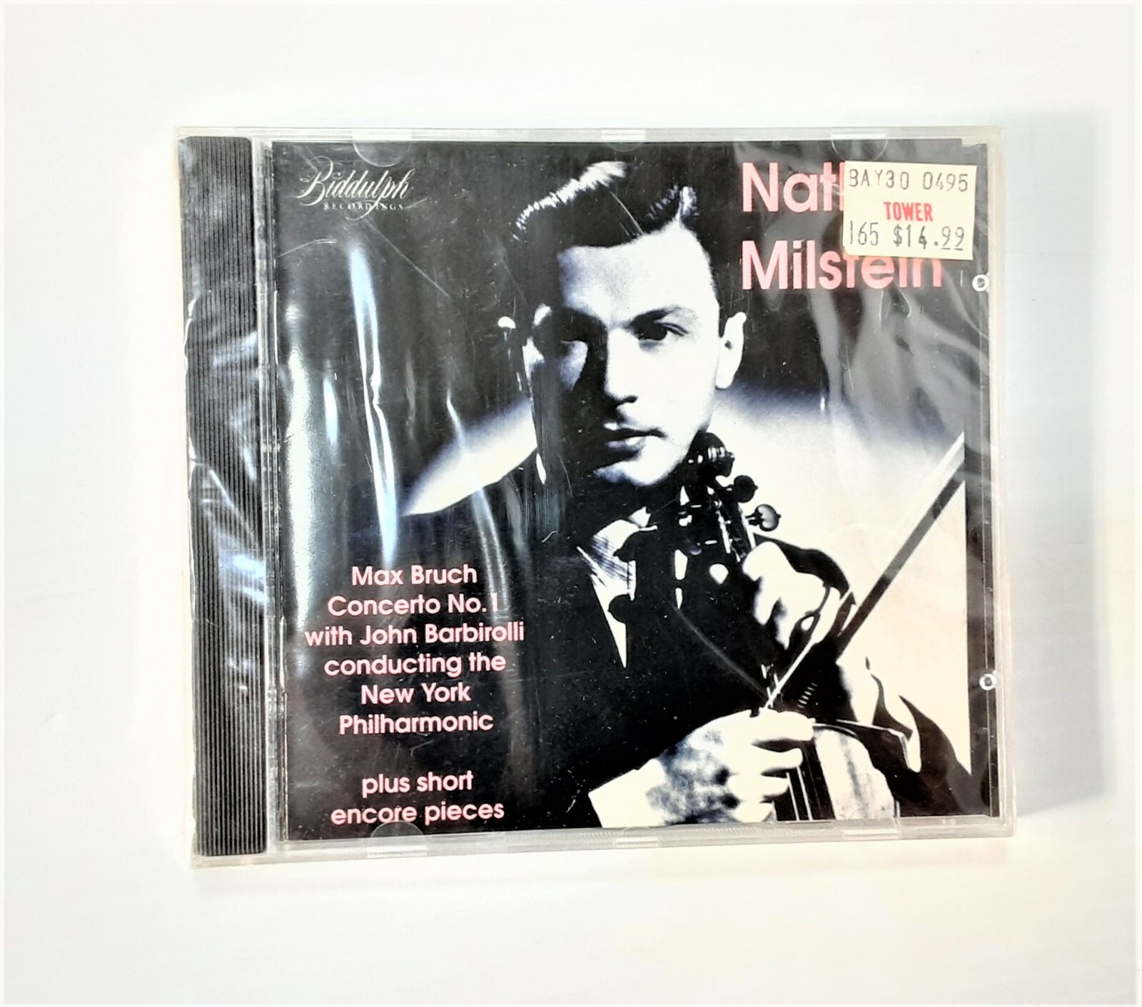 Nathan Milstein: Max Bruch Concerto No. 1 with John Barbirolli... (CD ...