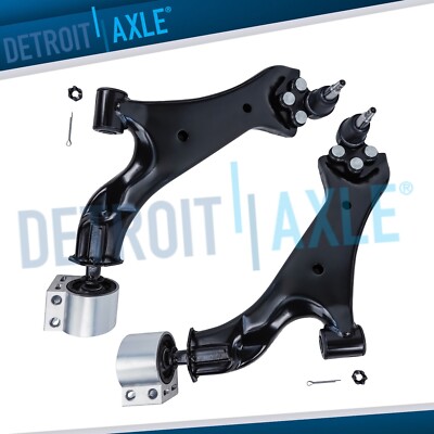 Front Lower Control Arms w/ Ball Joints for 2010-2017 Chevy Equinox GMC ...