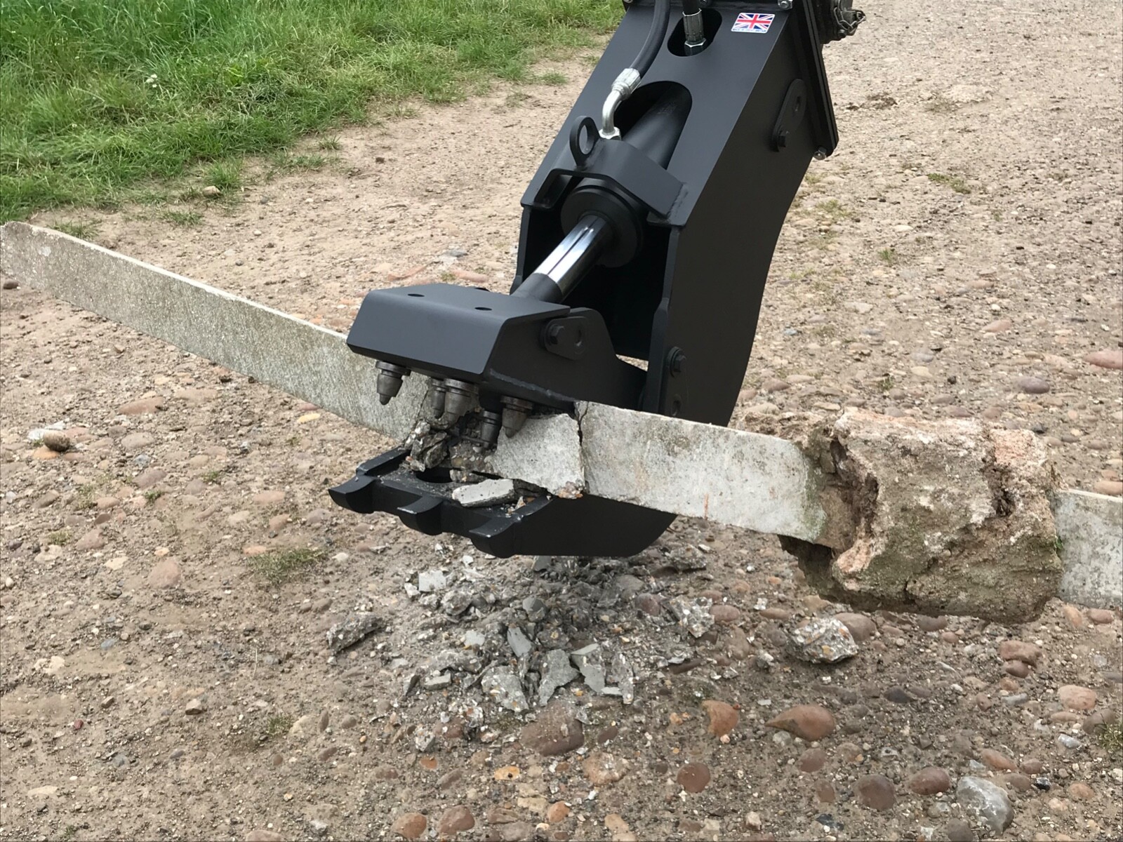 mini digger pulveriser attachments FOR ANY MACHINE / concrete crusher ...