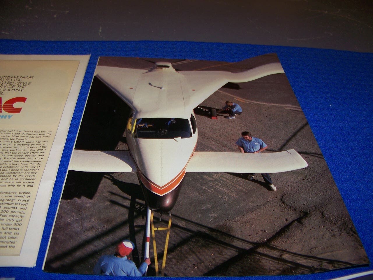 1984 BONANZA A36 "NEW AGAIN" & OMAC AIRCRAFT..1-PAGE SALES AD (687JJ ...