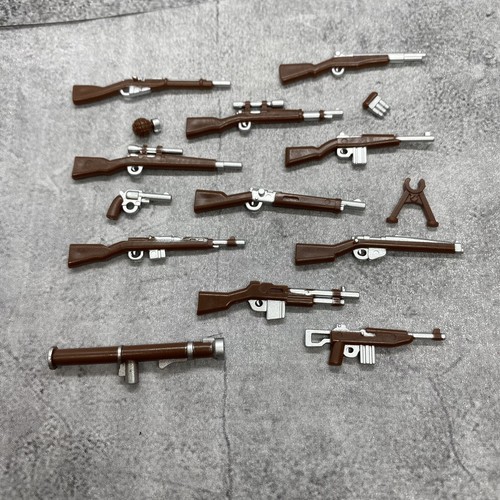Multipack Custom WW2 Weapons Pack Set Lot Blocks for Minifigures ...
