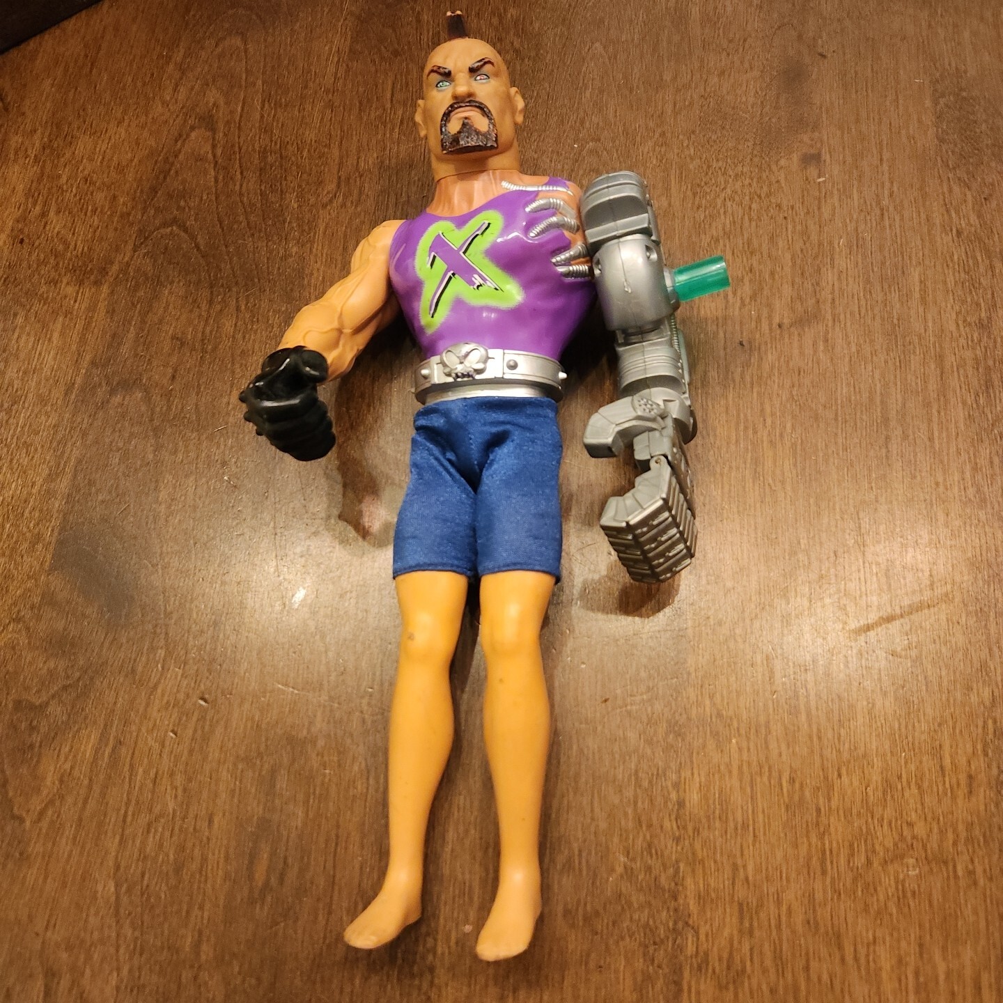 Hasbro Action Man 12” Dr. X Figure with Crushing Grip Hand 1999 Max ...