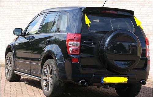 Black Painted Rear Spoiler Wing for 2006-2014 Suzuki Grand Vitara | eBay