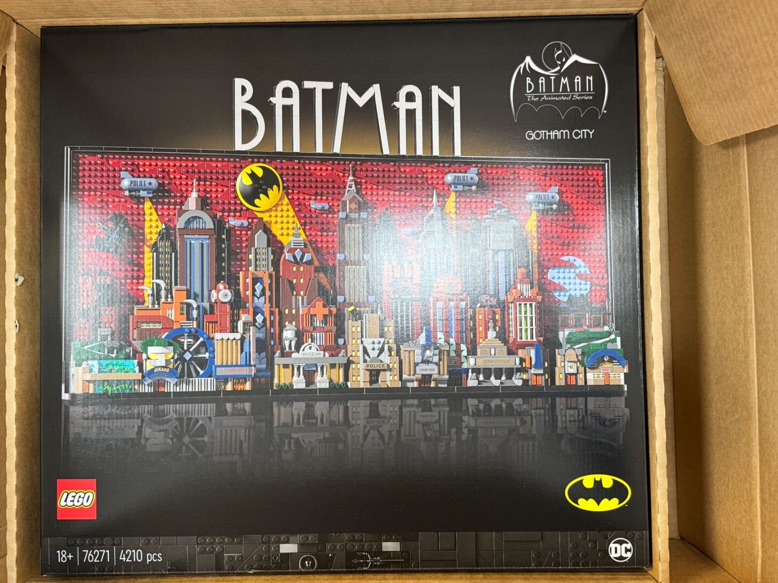 LEGO DC Batman The Animated Series Gotham City 76271 Building Kit 4,210 ...