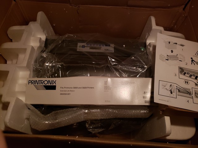 Printronix LLC S828 Serial Dot Matrix Printer W/18-pin Printhead 800 ...