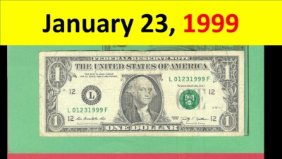 ~~ Birthday note ~~ == January 23, 1999 == == == cool note == | eBay