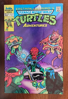 Teenage Mutant Ninja Turtles Adventures #26. VF. Boss Salvage 1st ...