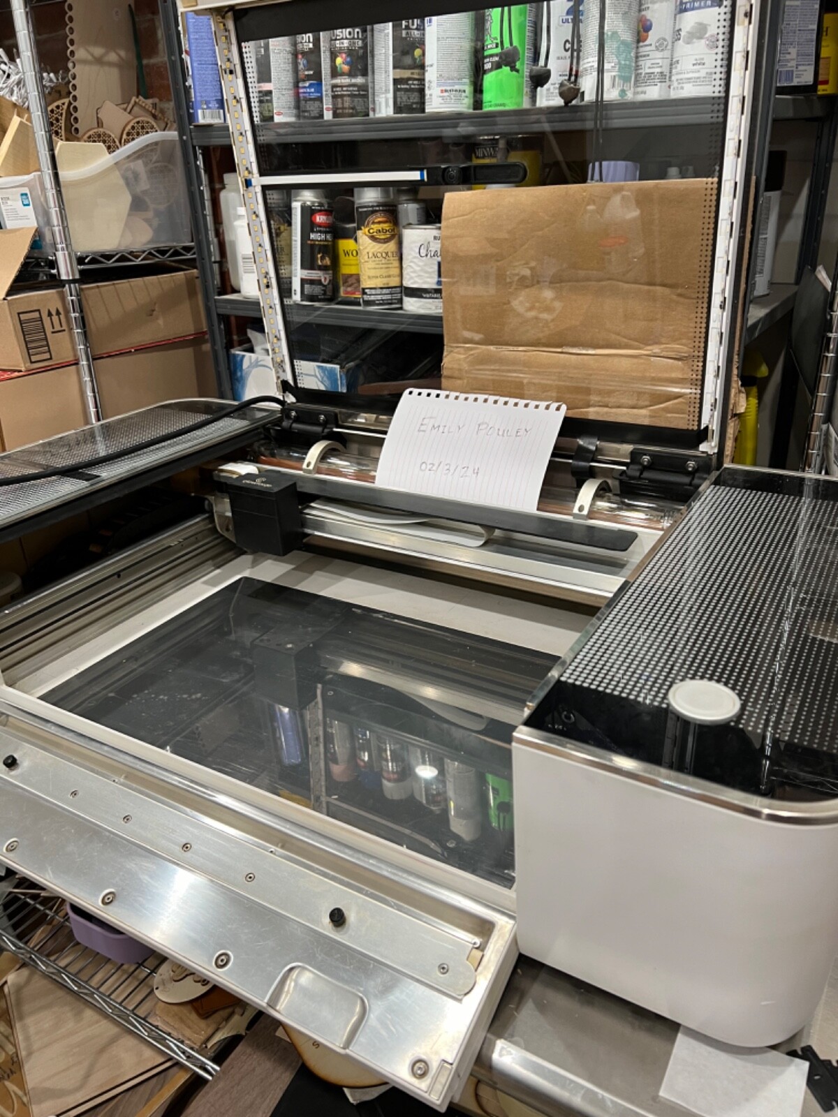 Glowforge Pro 45 W Laser Engraver & Cutter. | Grelly USA