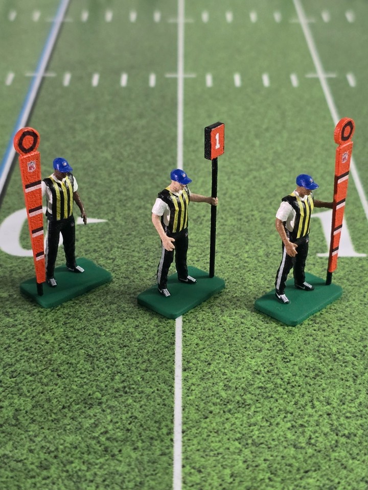 Electric Football "Chain Gang Crew" Figures | eBay