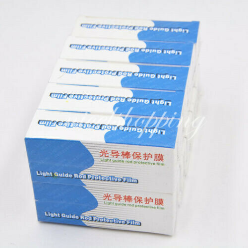 200 Pcs Dental Plastic Curing Light Guide Stick Sleeve Sheath Cover ...