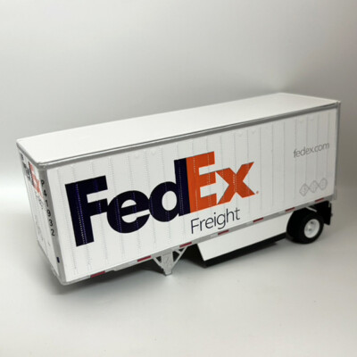 Trailer container Model DM 1/50 alloy Fedex fedex Marine Logistics ...