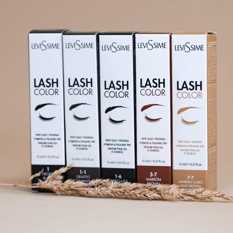 Lash Color Long Lasting Eyelashes & Brow Tint Dye Levissime 15 ml Made ...