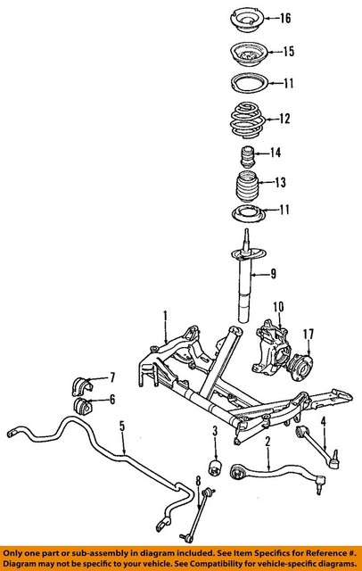 Genuine BMW Coil Spring Pad - Front Upper 31336767500 for sale online ...