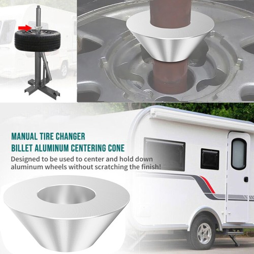 3.75" Billet Car Truck Ultimate Manual Tire Changer Centering Cone ...