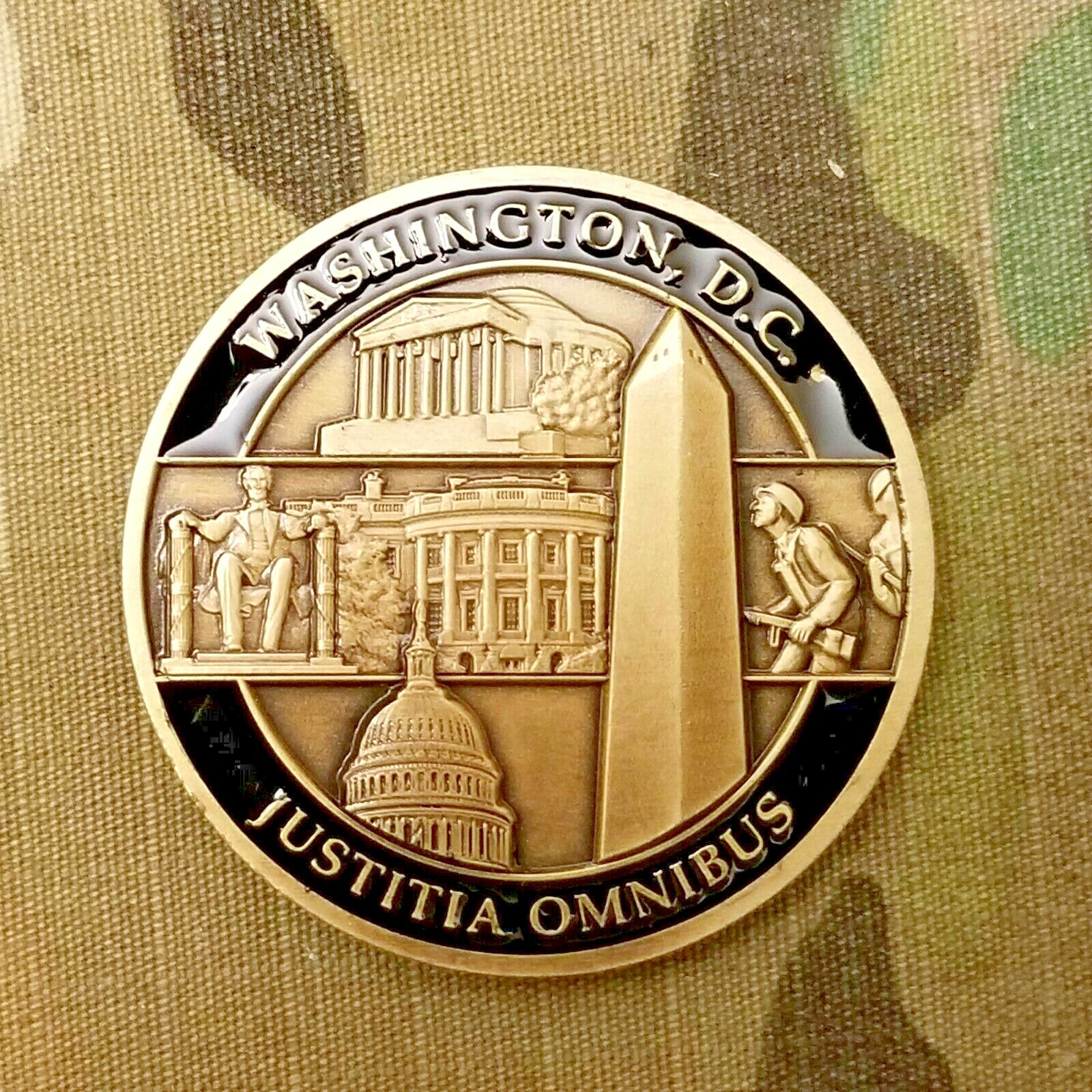 CIA , WASHINGTON ,JUSTITIA OMNIBUS CHALLENGE COIN | eBay