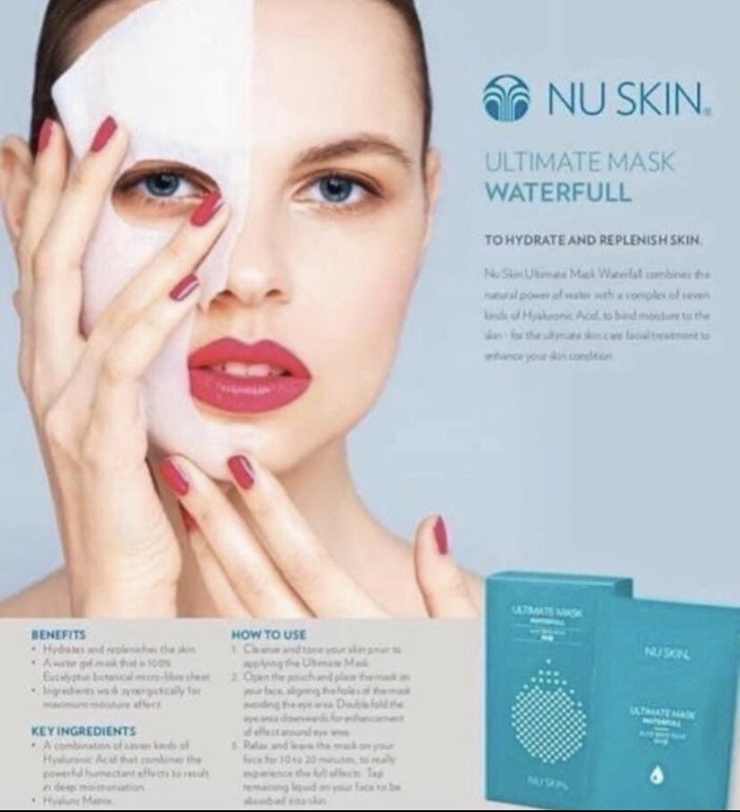 Nu Skin Ultimate Waterfull Mask (8 Sheets) | eBay