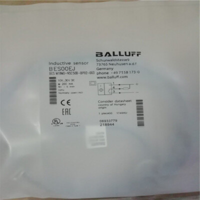 one NEW BALLUFF SENSOR BES M18MD-NSC50B-BP02-003 FAST SHIP | eBay