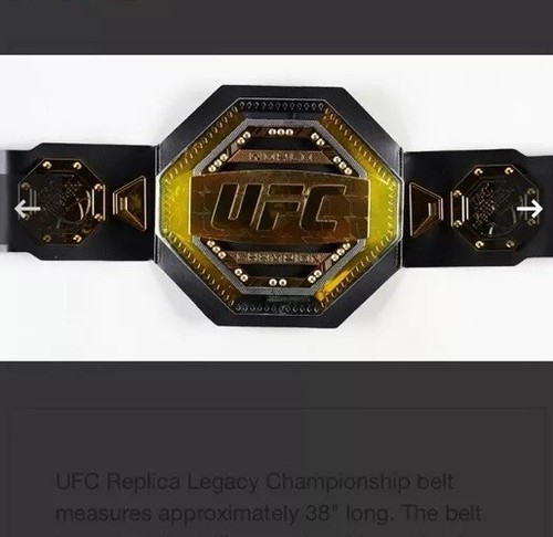 Stipe Miocic Signed UFC Replica Legacy Championship Belt (Beckett) | eBay