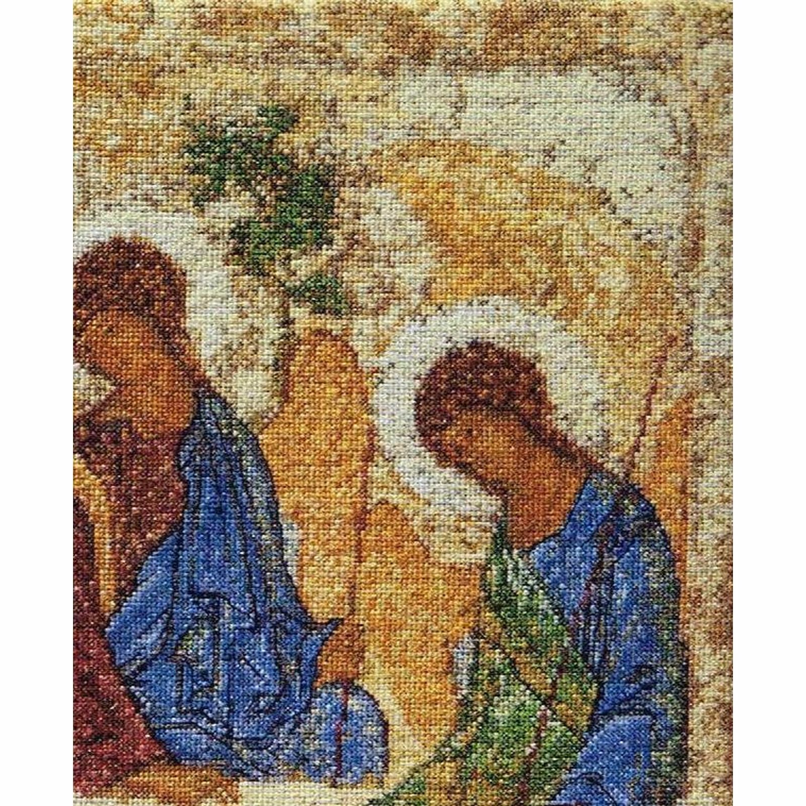 Cross-stitch kit Icon The Holy Trinity 570A thea gouverneur | eBay