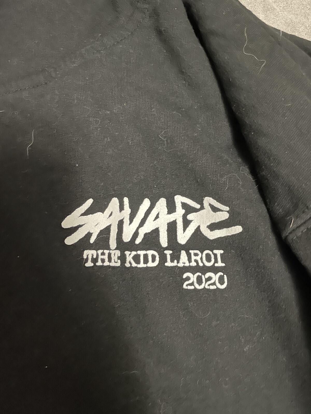 The Kid Laroi Savage Tour Hoodie 2020 Black Been Thru… - Gem