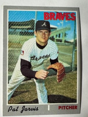 1970 Topps # 438 Pat Jarvis Atlanta Braves EXNM | eBay