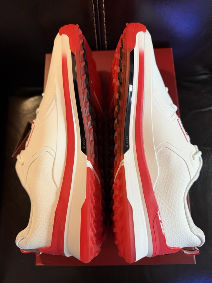 Sun Day Red Presidio LE Tiger Woods Men's Golf Shoes White Red Size 13 ...