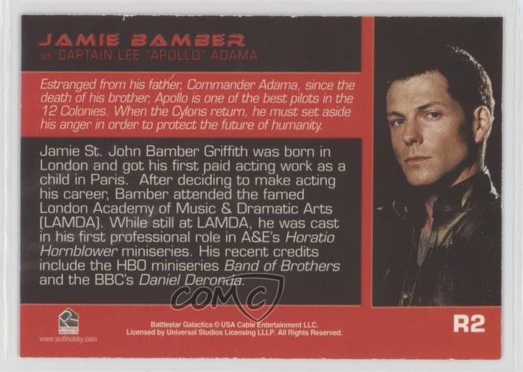 2005 Battlestar Galactica Premiere Edition Commander Adama Jamie Bamber ...