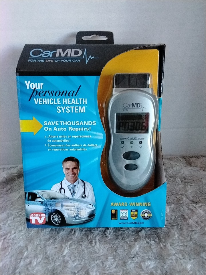 NEW NRFB. CarMD 2100 Vehicle Health System Diagnostic Code Reader | eBay