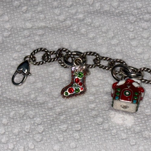 Brighton Holiday Charm Bracelet Fits Up To 8.5. | eBay