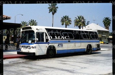 RIVERSIDE TRANSIT-RTA. GM COACH BUS #601. Riverside (CA). Original ...