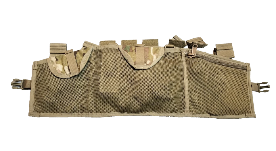 US Army OCP Multicam MOLLE Tactical Assault Panel TAP Vest Chest Rig ...