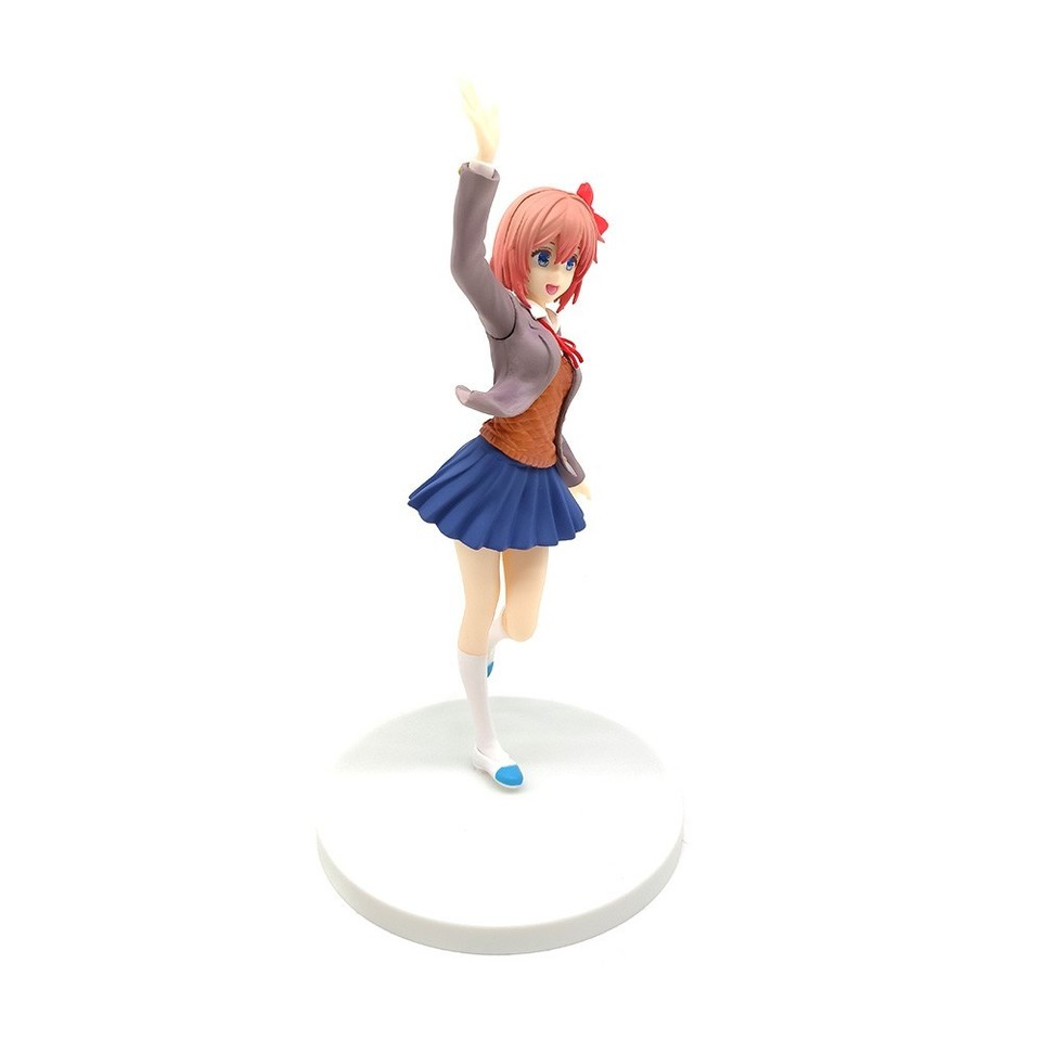 Doki Doki Literature Club! Sayori Monika Figure Model Statue Anime ...