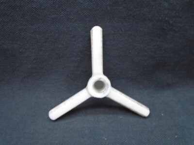 Lab PTFE Stirrer 3-Blade Agitator Windmill Style 3-1/2” D for 10mm Stir ...
