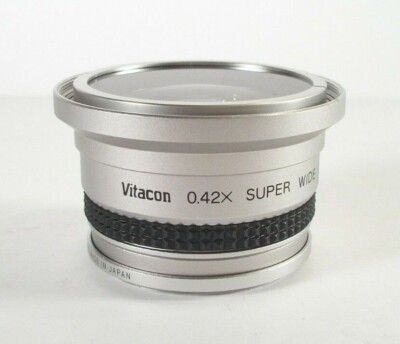 Vitacon 0.42X Super Wide Lens Professional Macro 52 SER VII Made In ...