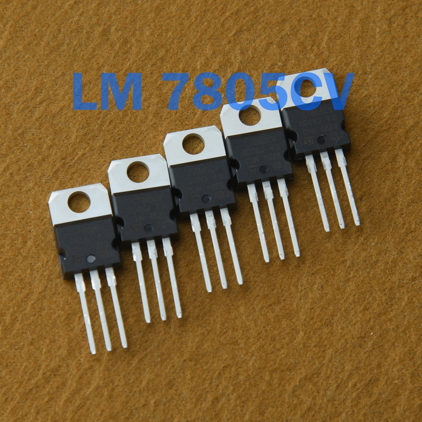 5pcs New LM7805 L7805 7805 Voltage Regulator +5V 1.5A LDO Power supply ...