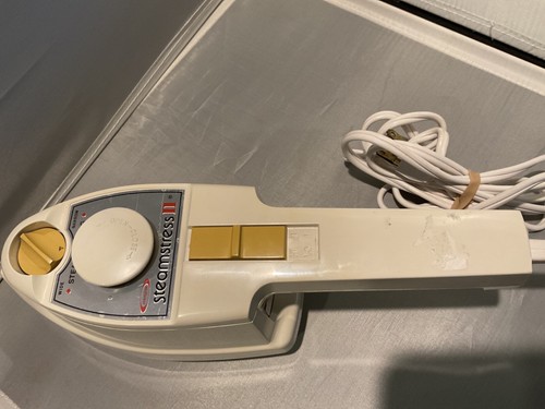 vintage osrow steamstress steam press iron 1976 corded adjustable beige ...