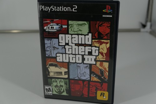 Grand Theft Auto III GTA 3 PS2 PlayStation 2 Complete w/ Book, Map ...